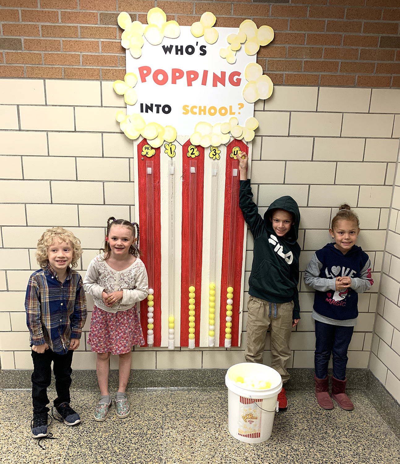 ‘Popcorn Machine’ Encourages Attendance | News, Sports, Jobs - Post Journal